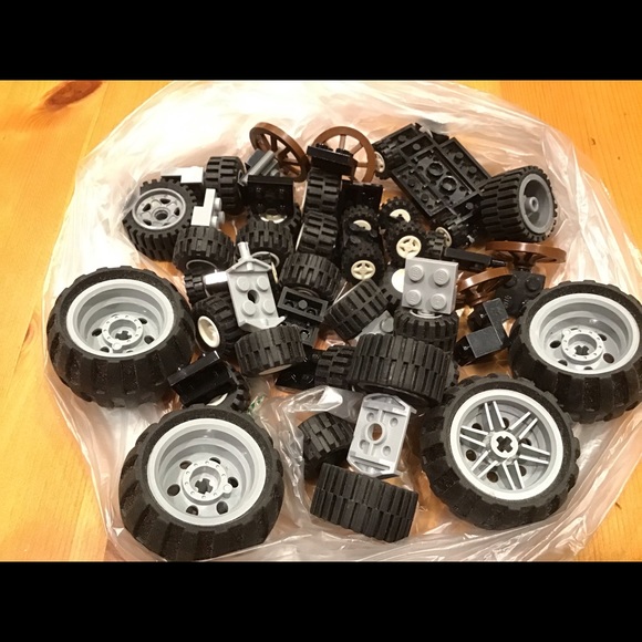 Lego | Toys | Lot Of Lego Wheels Axles | Poshmark